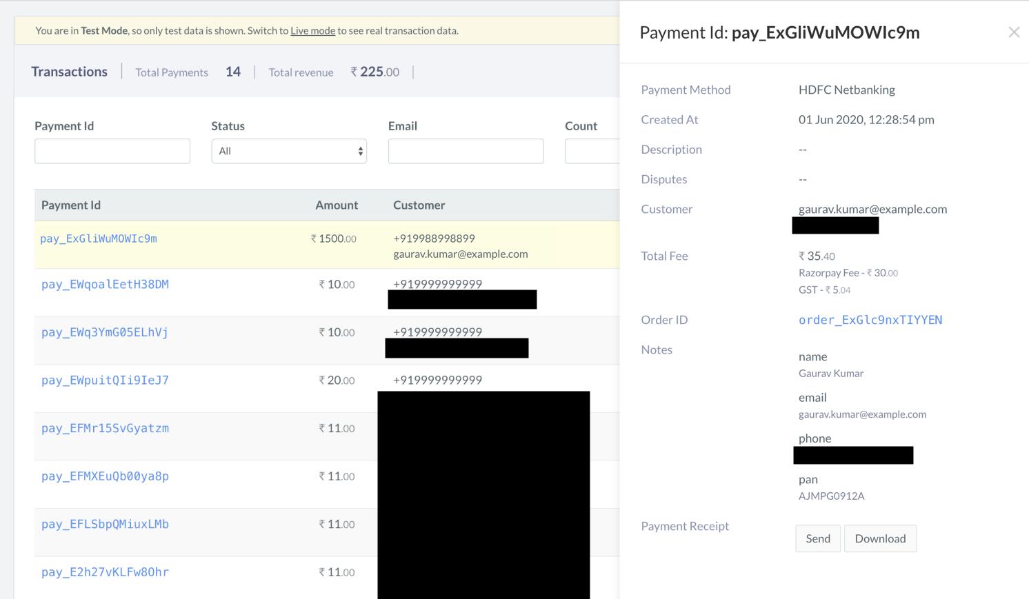 Configure 80G-enabled Payment Button Receipt | Curlec Docs